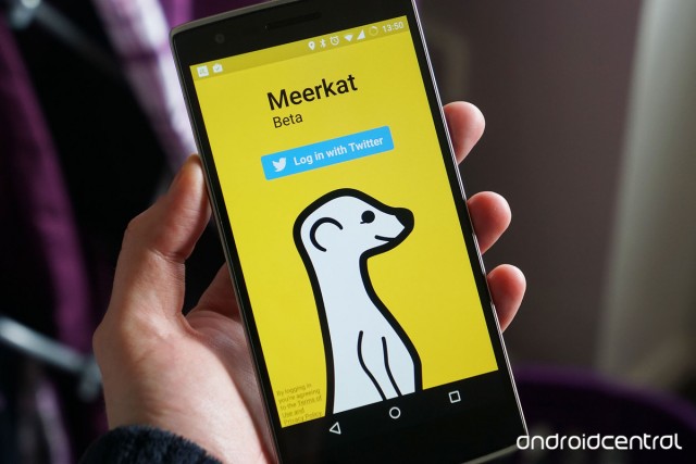 Meerkat, app de streaming de vídeos, chega ao Android